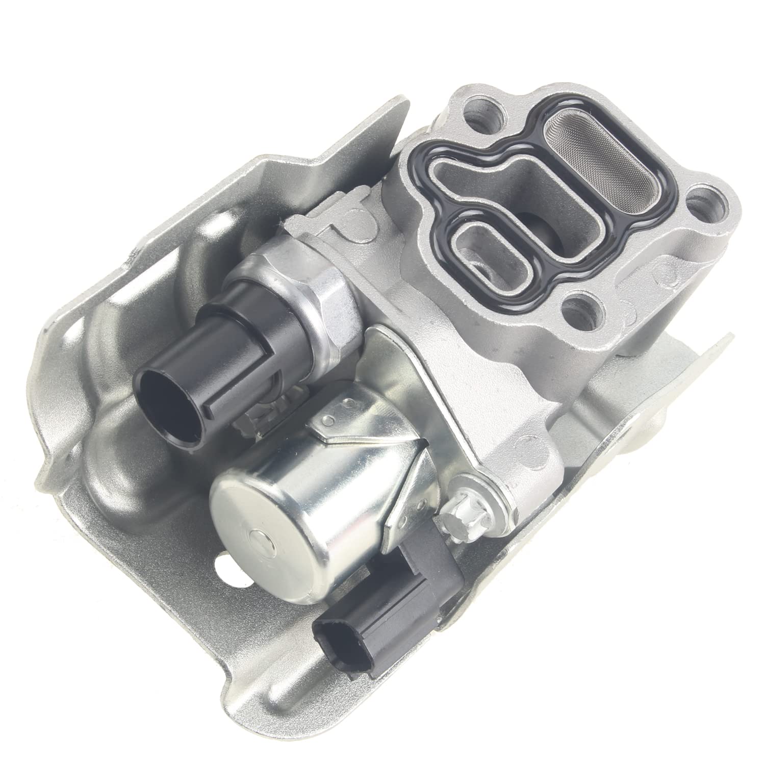15810-RAA-A03 VVT VTEC Solenoid Spool Valve Timing Oil Pressure Switch & Gasket - Compatible with Accord, CR-V, Element, Civic, RSX - Replace 15810-RAA-A01, 917224