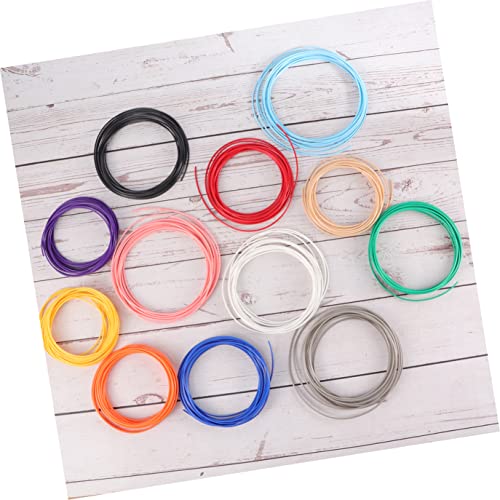 10pcs 3-d Printers 3D Printers for Kids 3D Printing Pen Filament Plastic 3D Printing Filament DIY 3D Printer pla 3D Filament 3D Printing Materials Printer Filament Accessories Wire