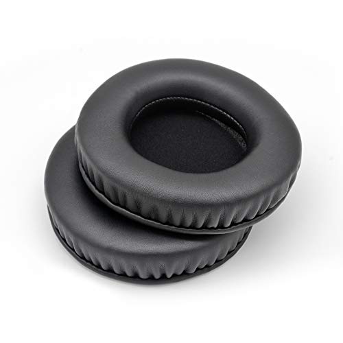 Black Earpads Foam Replacement Ear Pads Cushions Covers Pillow Compatible with AKG K-130 K130 K 130 Headset Headphones