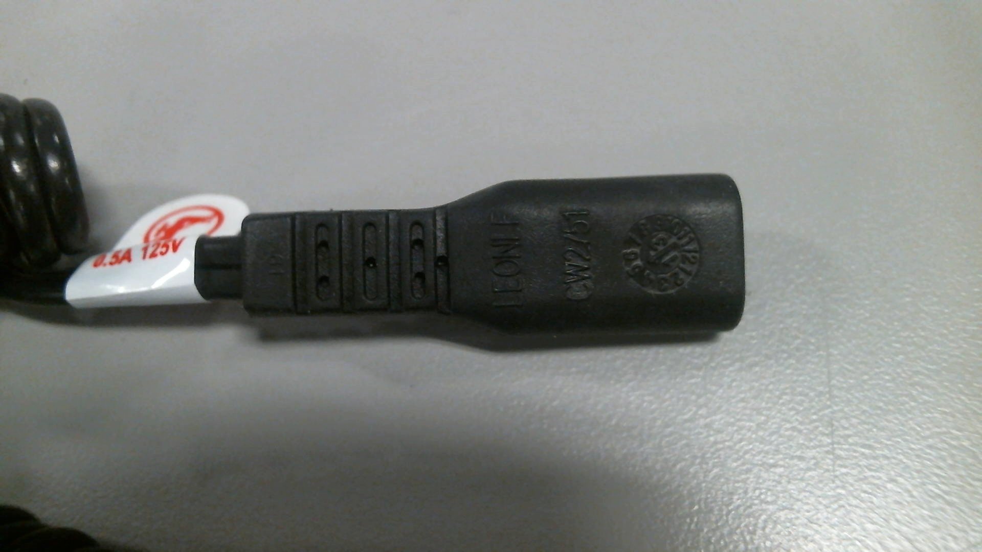 AC Shaver Cord fits Many Norelco, Braun, Remington and Others (Check Measurements or Shaver List for Compatibility)