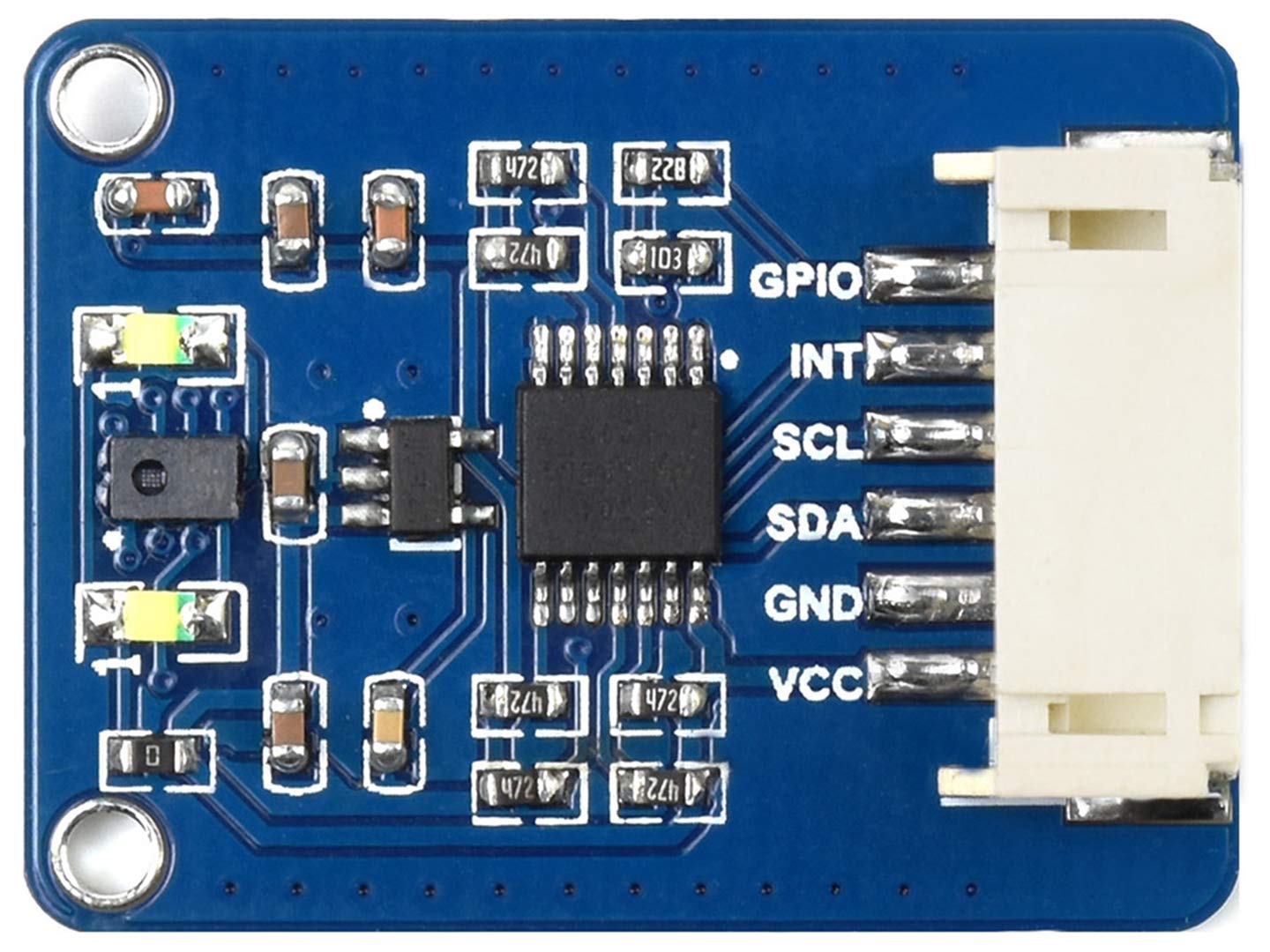 Bicool AS7341 Spectral Color Sensor 8X Visible Spectrum Channels Multi Channels I2C Bus Onboard AS7341 Chip with Color Identification Function for Arduino Raspberry Pi STM32