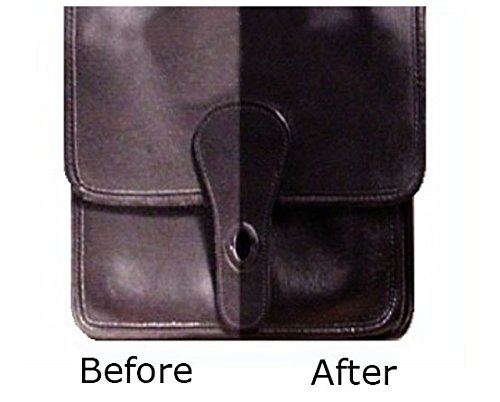 Blend It On Leather Max Large Project 8 Ounce Jar Refinish for Your Furniture, Jacket, Sofa or Car Seat, (Dark Brown) Super Easy Instructions, Restore Any Material, Bonded, Pleather, Genuine