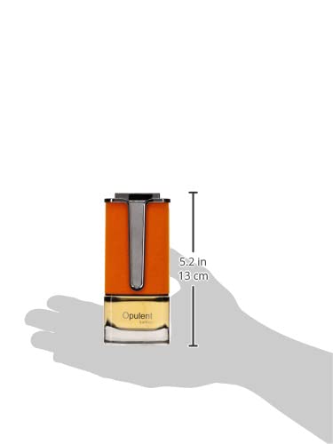 Al Haramain Opulent Saffron - Cologne for Men - Long Lasting Perfume for Men - Arabian Perfume for Men - Men's Cologne - Oriental Fragrance - 3.33 oz