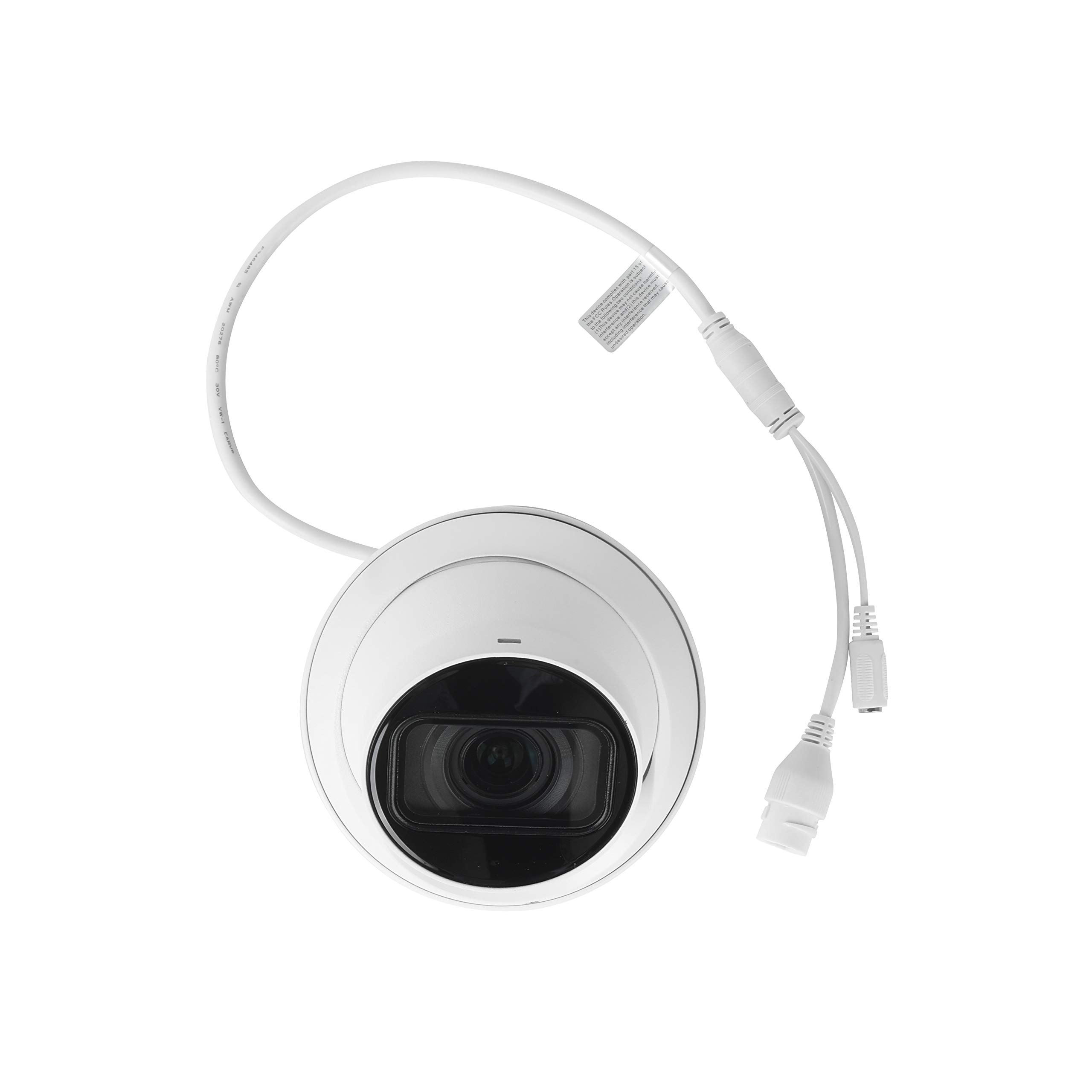 EmpireTech Smart 2MP AI Low Light 2.7mm–13.5mm Motorized Lens Turret Starlight IP IR Camera SMD Plus,POE Power Support,Vehicle and Human Detection,Built-in Mic,IP67 Weatherproof IPC-T3241T-ZA