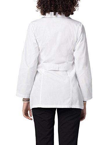Adar Universal Lab Coats for Women - Princess Cut 30" Consultation Lab Coat - 806 - White - S