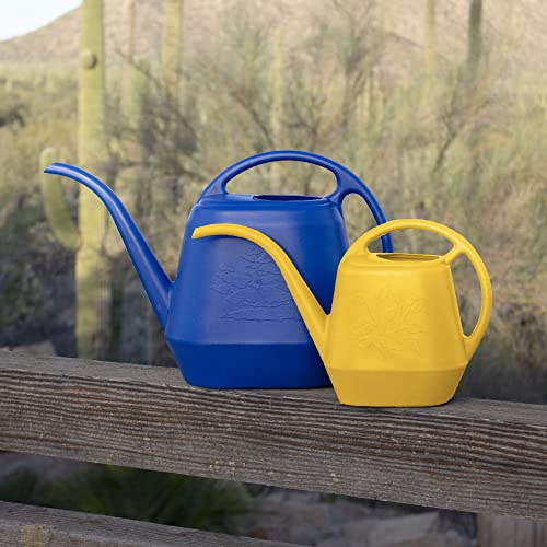 Bloem AW21-23 Watering Can Aqua Rite 1/2 Gal. (56 oz) Earthy Yellow