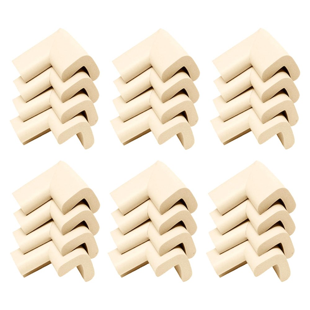 24 Pc Baby Safety Cushion Protector Table Desk Edge Corner Guard Softener Bumper