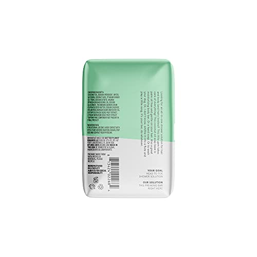 Acure Coconut & Argan Shampoo Bar, 100% Vegan, Performance Driven Body & Hair Care, All-In-One shower Solution, Palm Oil Free, 5 Oz