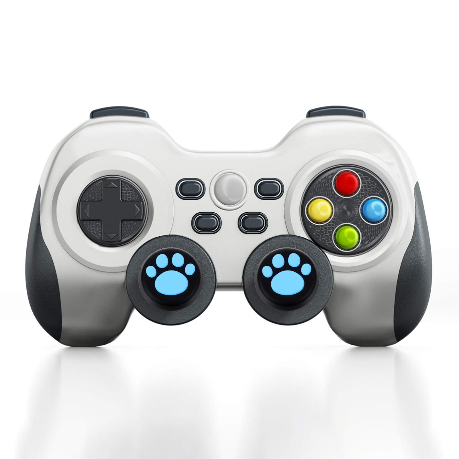 16pcs Rocker Cap Cat Claw Joystick Cases Nonslip Joystick Covers Silicone Joystick Cases Lovely Protection Covers Adorable Joystick Covers Wear-Resistant Joystick Caps