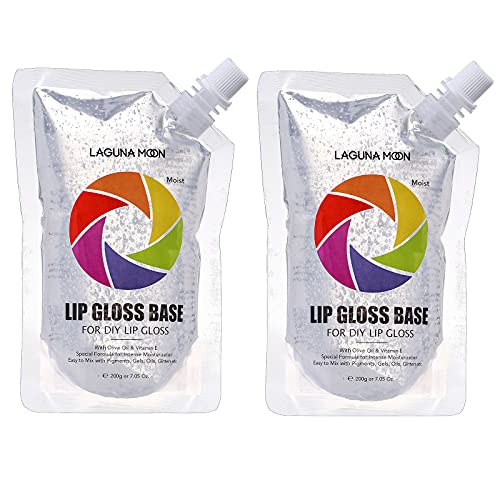 Clear Lip Gloss Base for DIY Lip Gloss Making Kit - 14.1oz Versagel with Olive Oil & Vitamin E for Smooth, Hydrated, Moisturized Lips - Fragrance-Free, Safe for Sensitive Skin Small Business Supplies