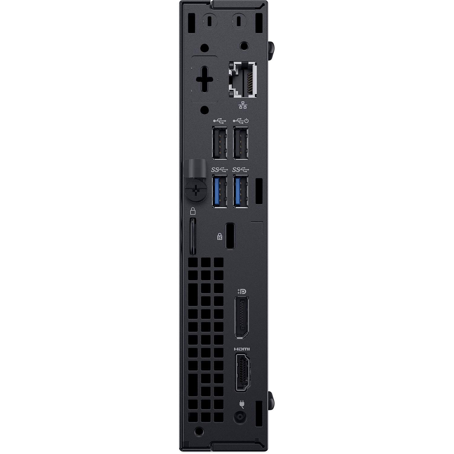 Dell OptiPlex 3070 Micro PC Desktop with Intel Core i5-9500T, 8GB DDR4, 256GB NVMe SSD, 2 x 24 Inch Monitors, Wireless Keyboard and Mouse, Gel Mouse Pad, and Windows 10 Pro (Renewed)