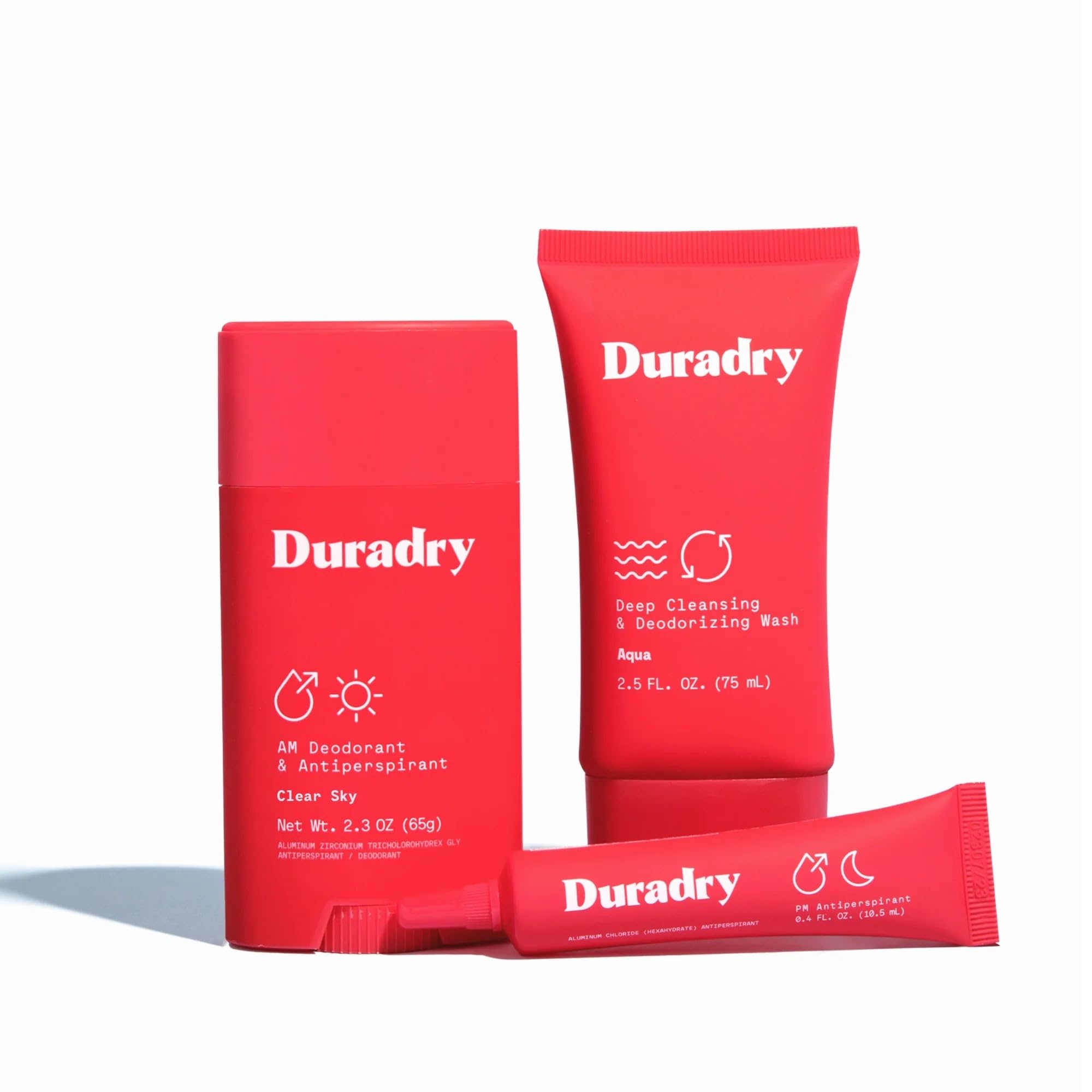 Clinical-Strength Antiperspirant Deodorant for Women and Men - Clean formula with Natural Ingredients, Odor, and Excessive Sweat protection for Armpits - Clear Sky