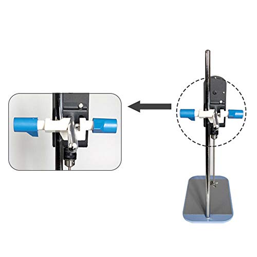 AnEssOil Lab Digital Overhead Stirrer Lab Mixer Overload Protection Electric Mixer Agitator Stirring Laboratory Mixer Industrial Liquid Mixer 10,000mpas 10L