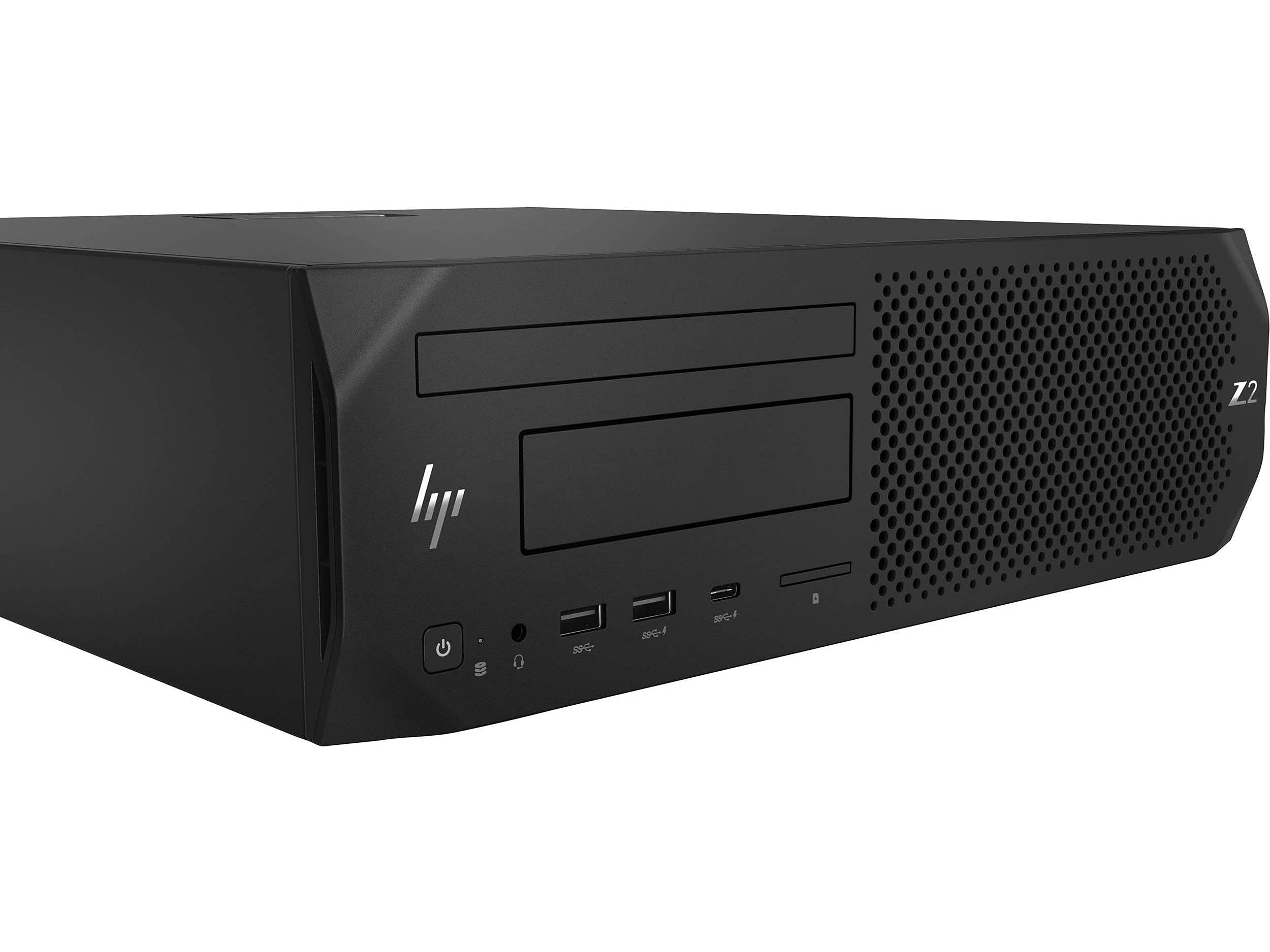 HP Z2 G4 SFF Small Form Factor Workstation Business Desktop (Intel 6-Core i5-8500 (Beats i7-10510U), 16GB DDR4 RAM, 256GB SSD) No DVD, Keyboard, Mouse, Display Port, Windows 10 Pro