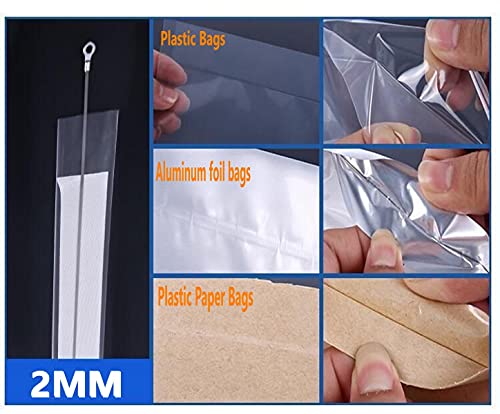 Impulse Heat Sealer 8 inch Impulse Bag Sealer Poly Bag Sealing Machine Heat Sealing Machine with Replacement Kit for Plastic Bags PE PP Bags