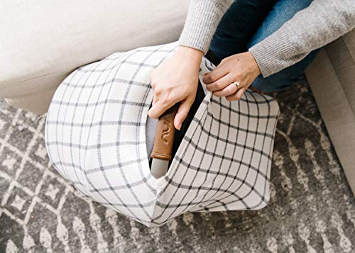 Baby Car Seat Cover Canopy and Nursing Cover Multi-Use Stretchy 5 in 1 Gift "Ledger" by Copper Pearl