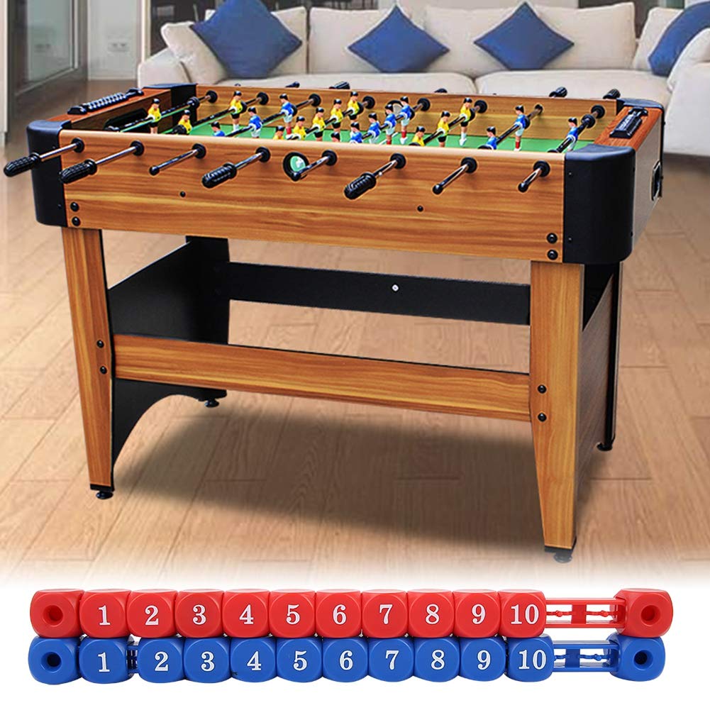 2Pcs Table Football Counter Foosball Air Hockey Scoring Units Counters Table Football Scoreboard Accessory Parts