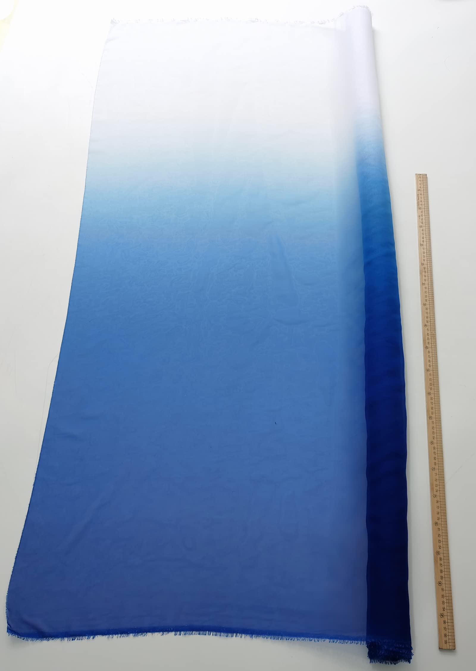 2 Tone Shade Chiffon Fabric for Dancing Clothing Wedding 30D Ombre Chiffon Fabric for Dress Gradient Chiffon Mateiral 100cm*148cm