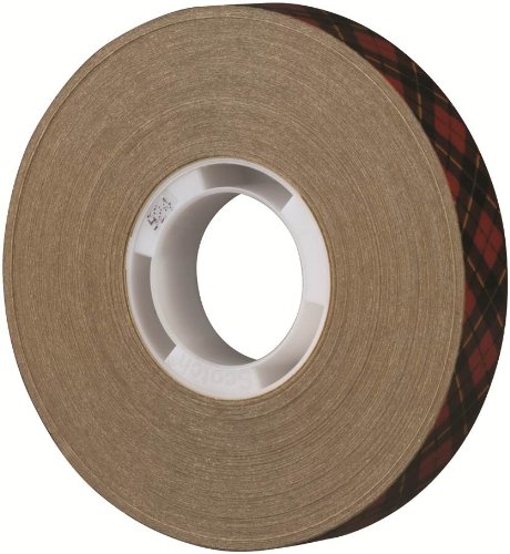 3M Scotch ATG Adhesive Transfer Tape 924 Clear, 0.50 in x 36 yd 2.0 mil (Pack of 12)