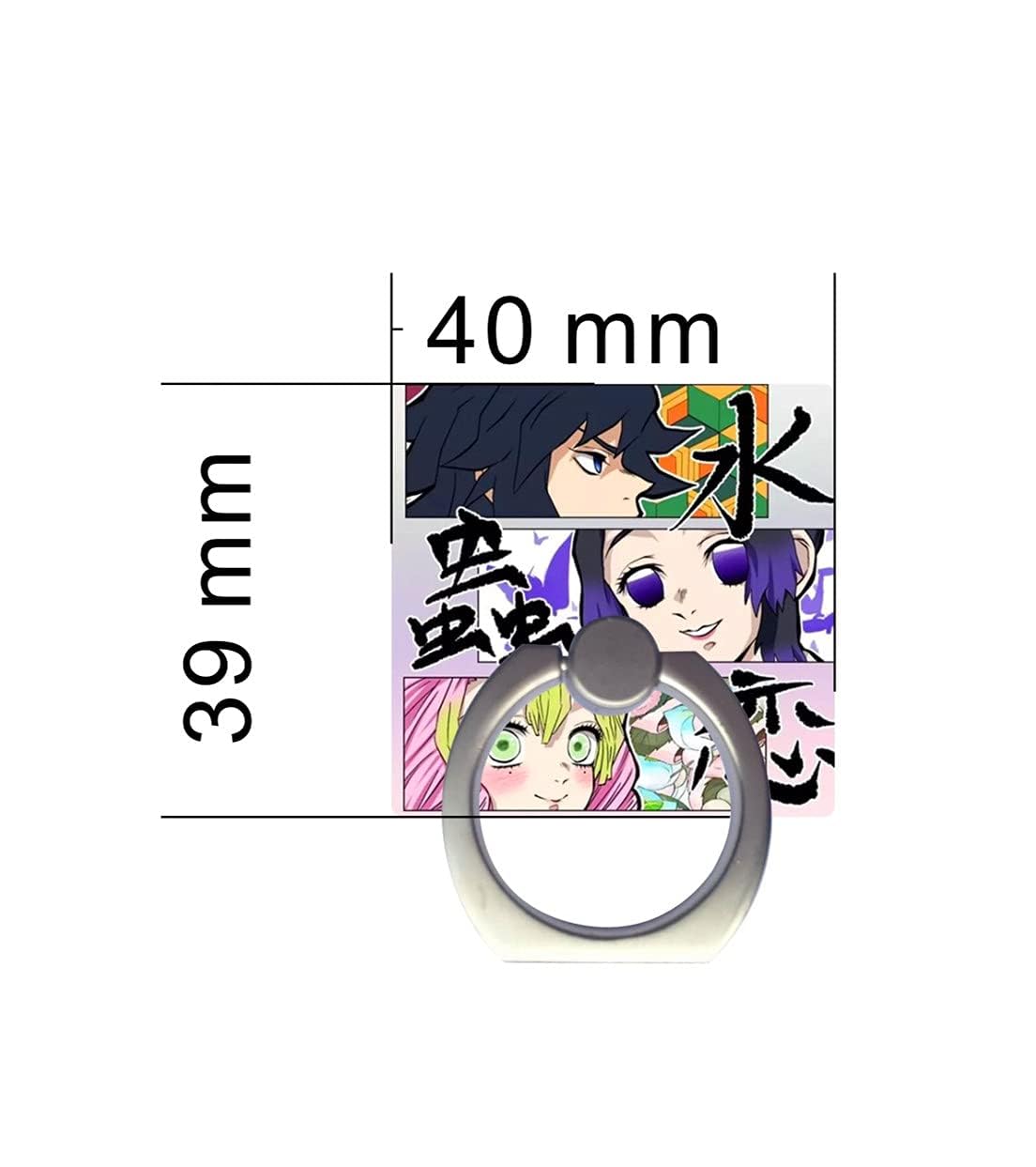Kerr's Choice Slayer Phone Ring Animie Phone Stand Tablet Finger Grip Stand Phone Holder iPad Ring Japan Phone Accessories