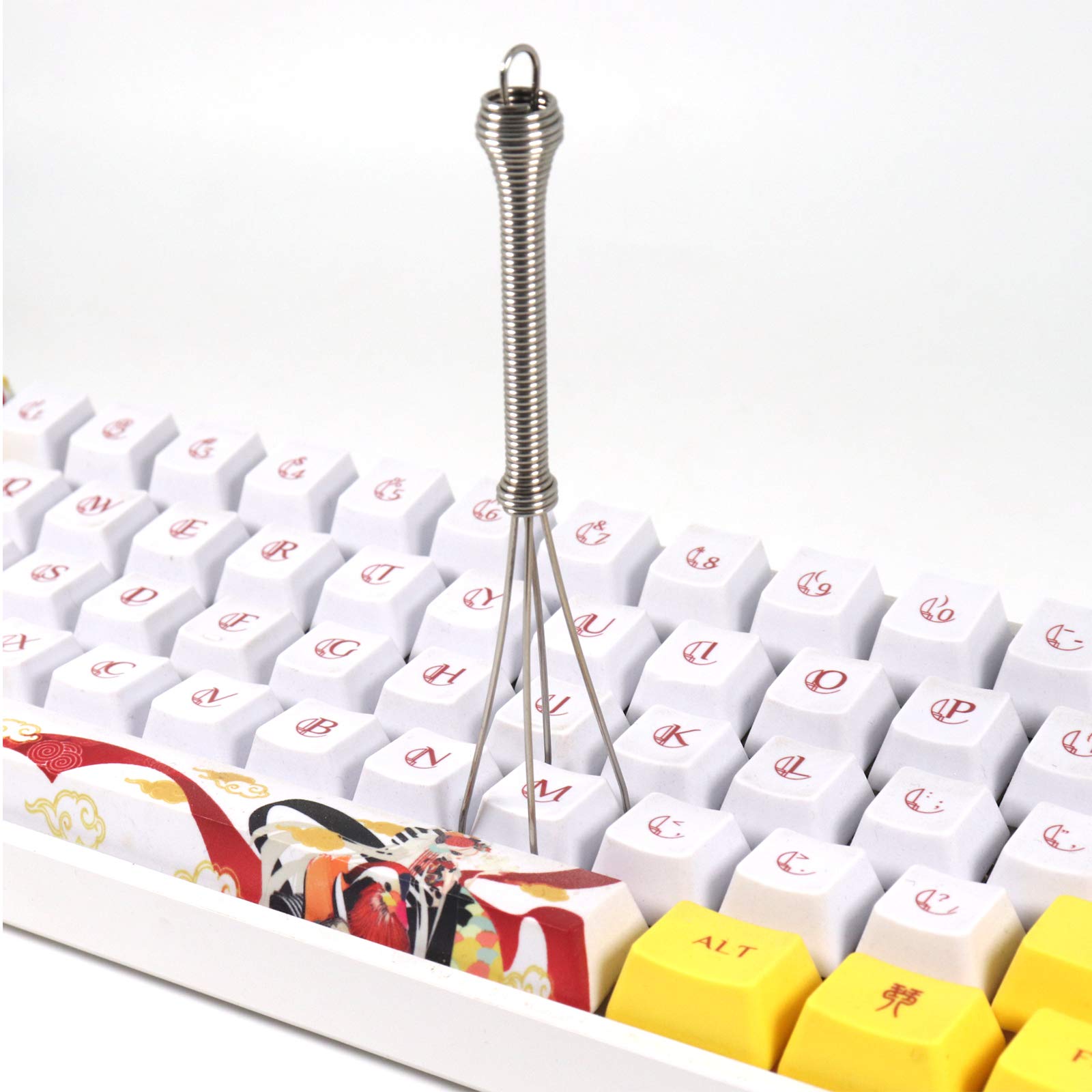 Keyboard Lube Kits 5PCS Contain GPL 205G0 Grease 0.17oz, Stem Holder Keycap Puller Lube Brush, and Switch Puller, Universal Switch Lubricant for Mechanical Keyboard Switches and Stabilizer
