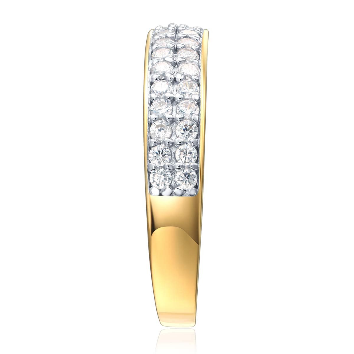 14k Yellow Gold SOLID Wedding Band - Size 5