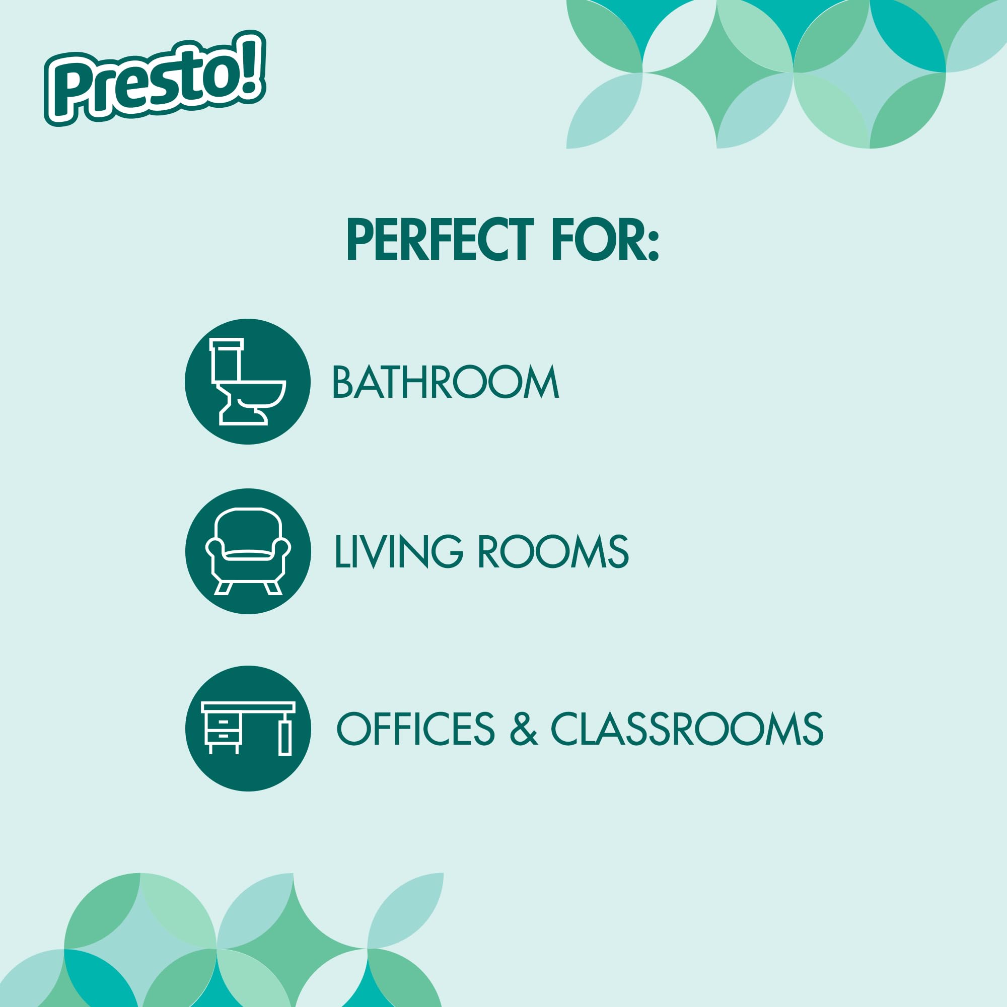 Amazon Brand - Presto! Ultra-Soft Facial Tissues, 3-Ply Premium Thick, 264 Count (4 Packs of 66)