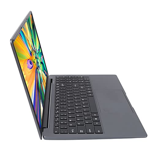 15.6in IPS Laptop, Fingerprint Reader Quad Core HD Laptop 15.6in IPS Numeric Keypad for Home(12+512G)