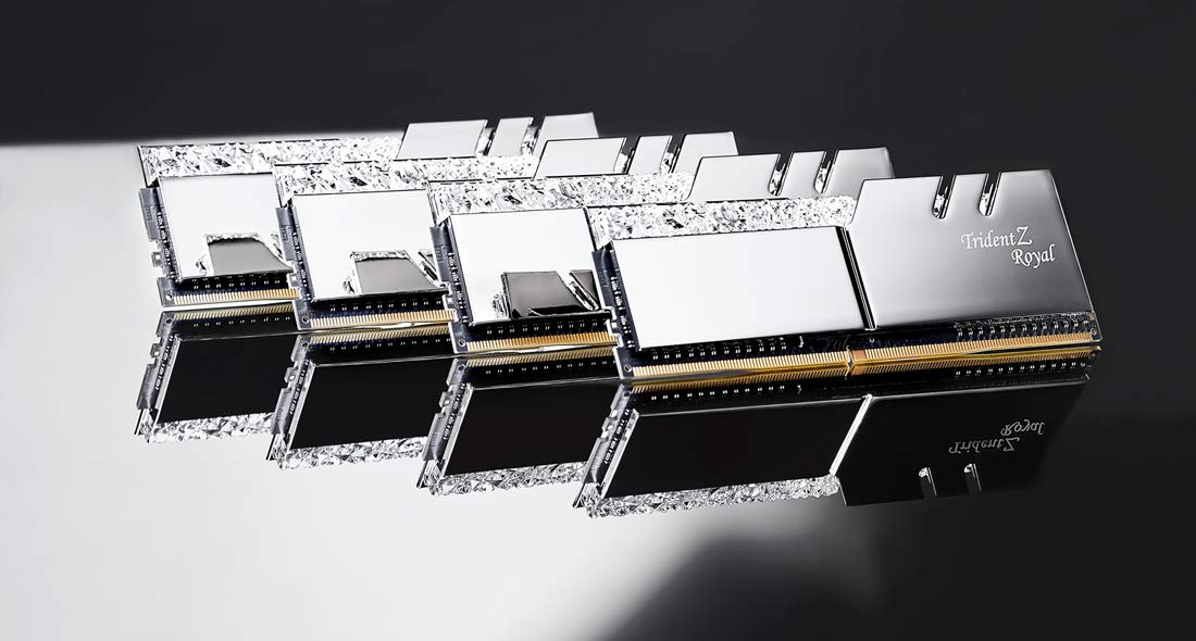G.Skill Trident Z Royal F4-4000C18Q-128GTRS Memory Module 128 GB 4 x 32 GB DDR4 4000 MHz