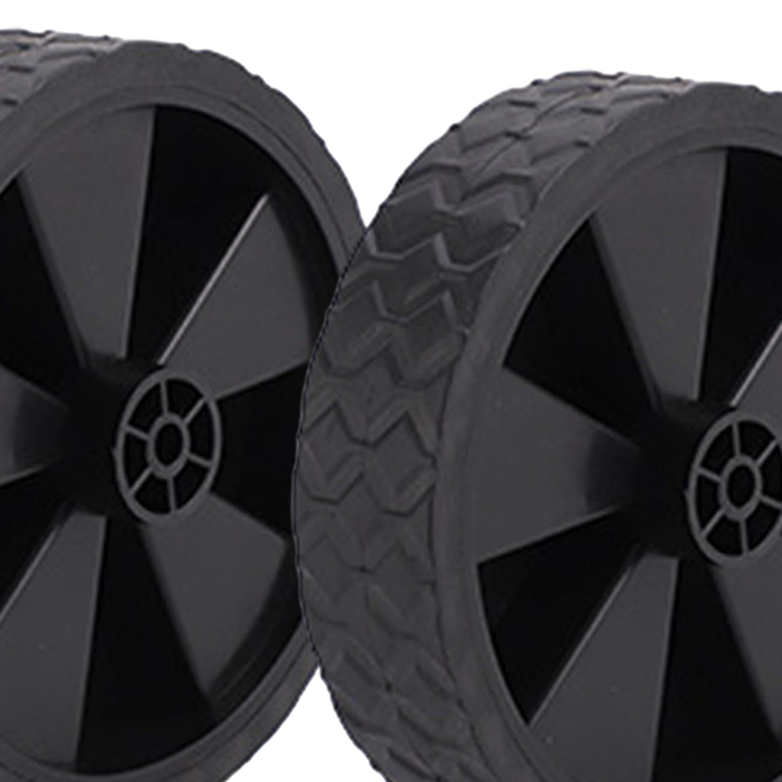 2 Pieces Cart Wheel Luggage Wheel Easy to Use for Utility Folding Wagon Cart Spare Parts Moving Trolley Caster Wheels, 5inch 151g