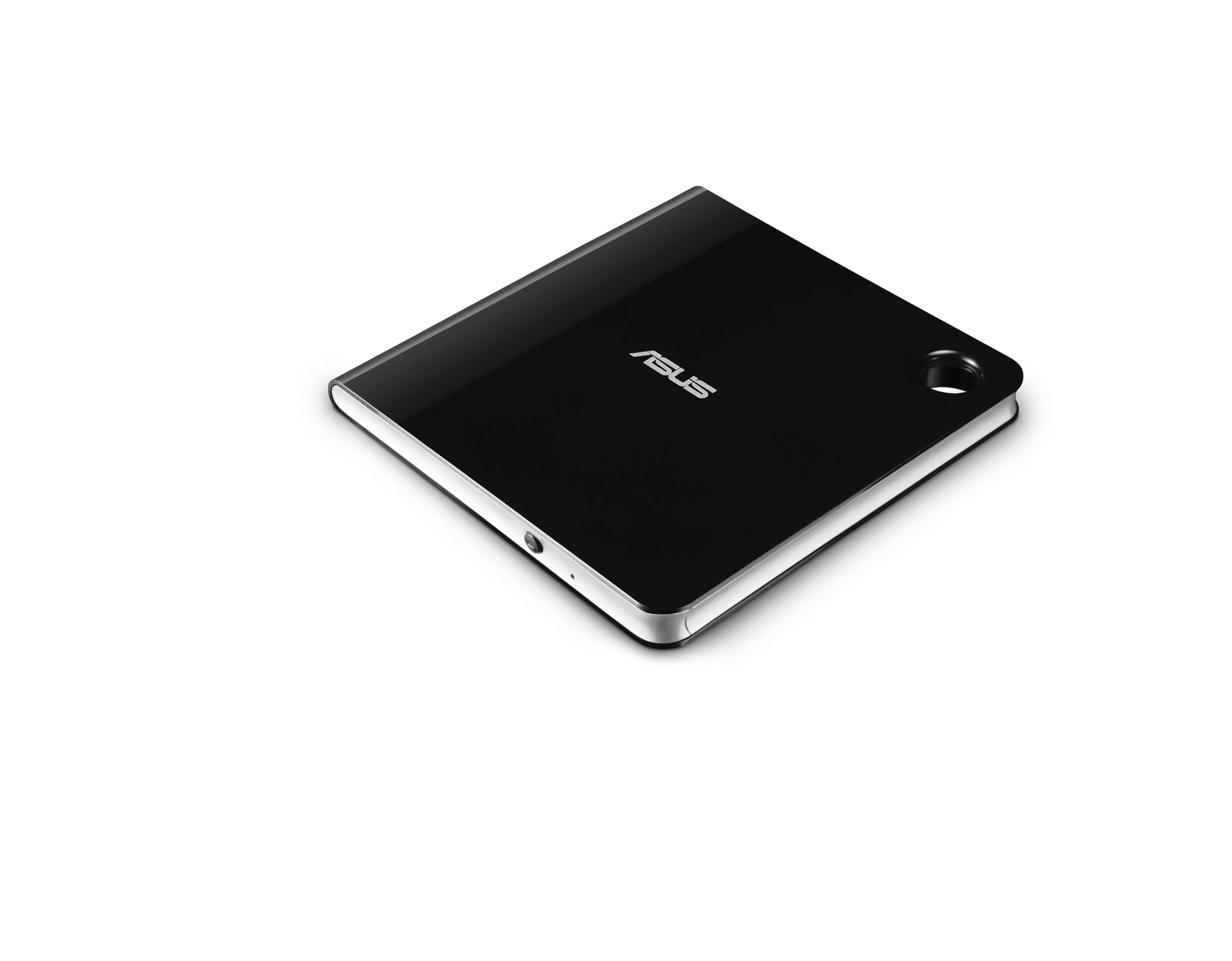 ASUS SBW-06D5H-U BDXL External Ultra Slim Blu-ray and MDisc Burner USB 3.1 USB-C 2 Cables Black