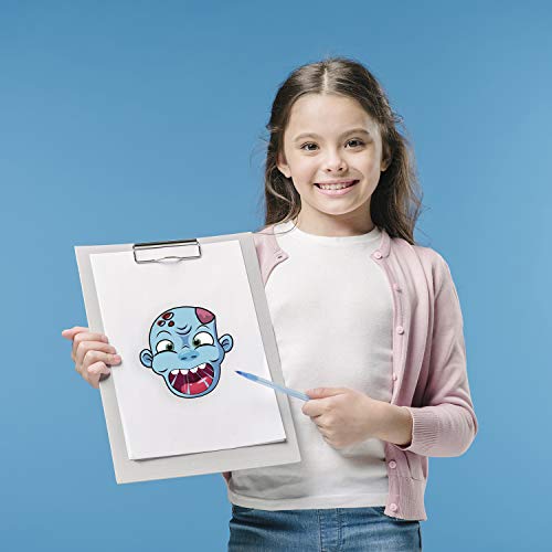 Halloween Stickers Crafts for Kids - Pumpkin Zombie Mummy - Party Games Favors Supplies Decorations 24Ct