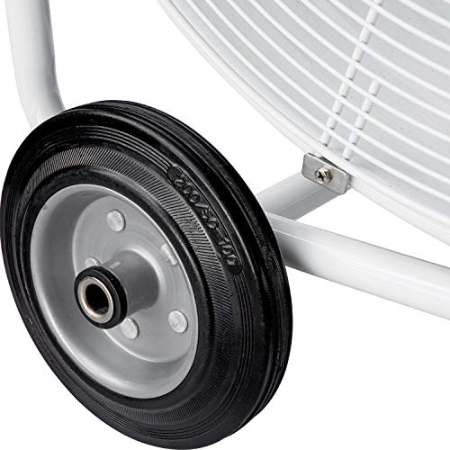 Global Industrial Outdoor Rated 24" Mobile Tilt Drum Blower Fan, 5800 CFM, 1/4 HP