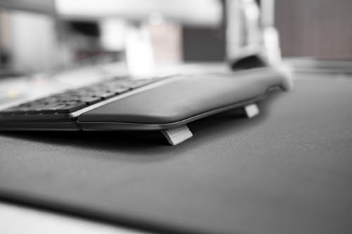 CHERRY KC 4500 Ergo, International Layout, QWERTY Keyboard, Ergonomic Keyboard, with Padded Palm Rest, Wired Keyboard, Black