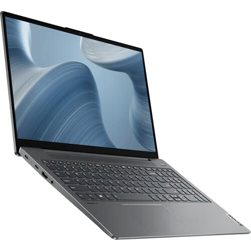 2022 Lenovo IdeaPad 5i Laptop 15.6'' FHD IPS Touch 12th Intel i7-1255U 10-Core Iris Xe Graphics 16GB DDR4 512GB SSD WiFi 6 Fingerprint Sensor Backlit Keyboard Win 10 Home w/RATZK 32GB USB Stormy Grey