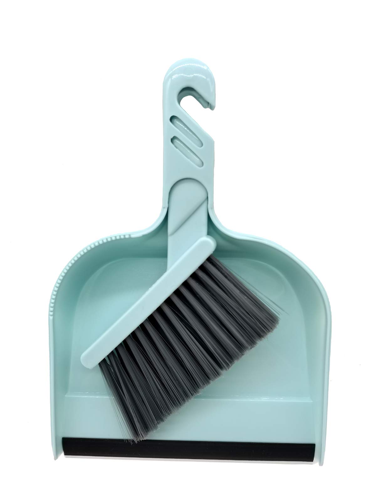 BSMstone Mini Broom and Dustpan Set-Kitchen Cleaning Tools, Household Cleaning Supplies Sweeping Hand Broom and Dustpan (Blue)