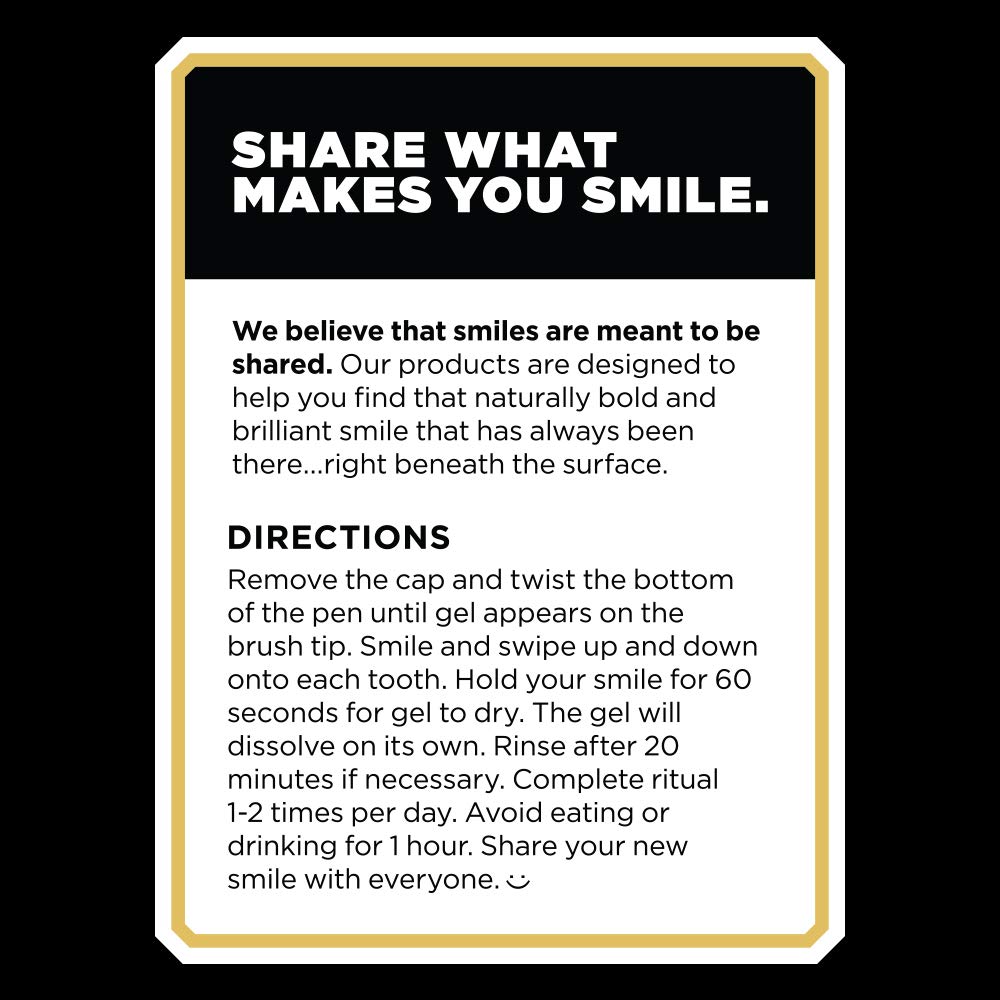 Active Wow 24k White Charcoal Teeth Whitening Pen - Tooth Whitening Pen, Fluoride Free, Cruelty Free, Sulfate & Paraben Free, Made in The USA, Teeth Whitening Stick - Charcoal & Mint