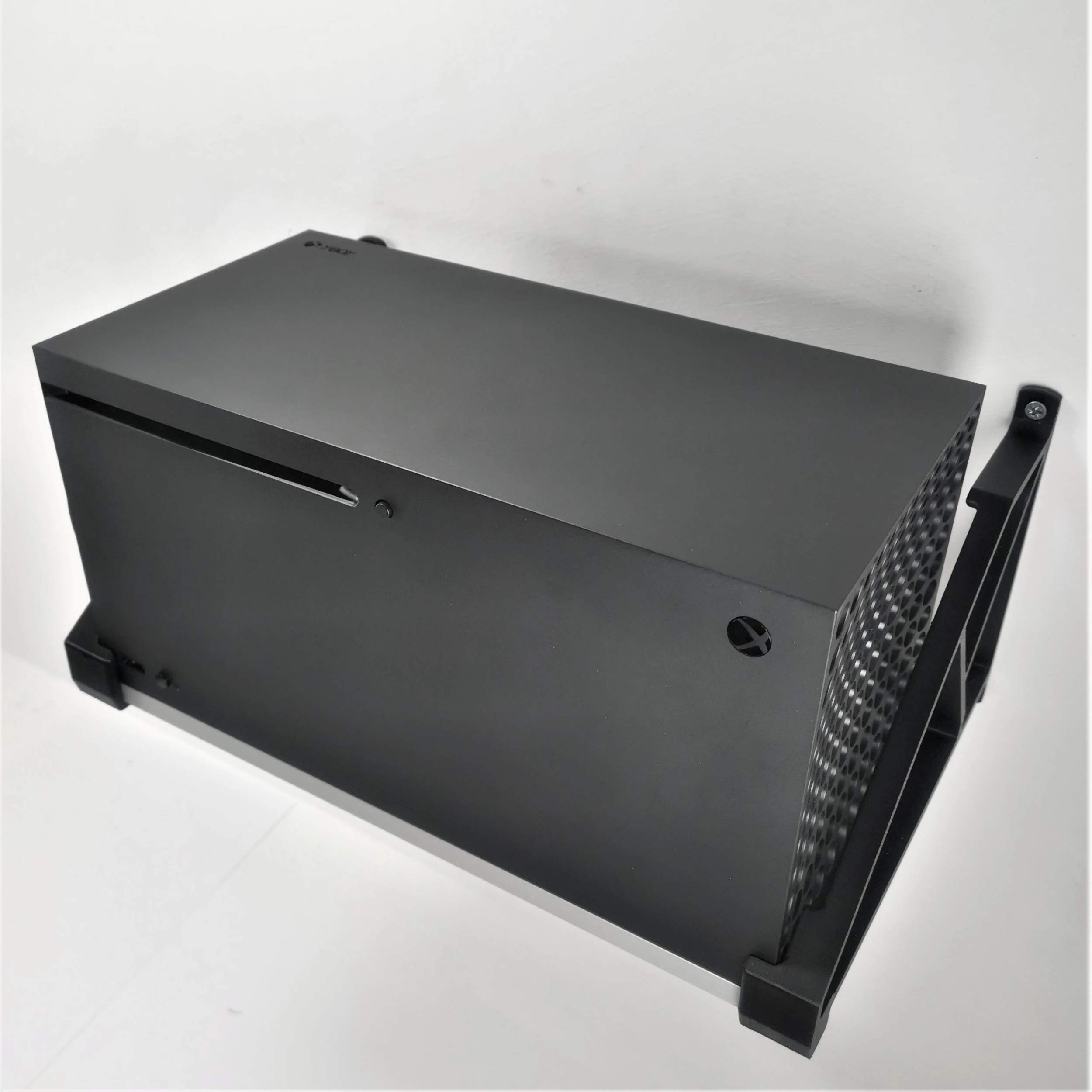 3DCabin Wall Mount Wall Bracket Holder compatible with Xbox Series X : Horizontal Front Facing