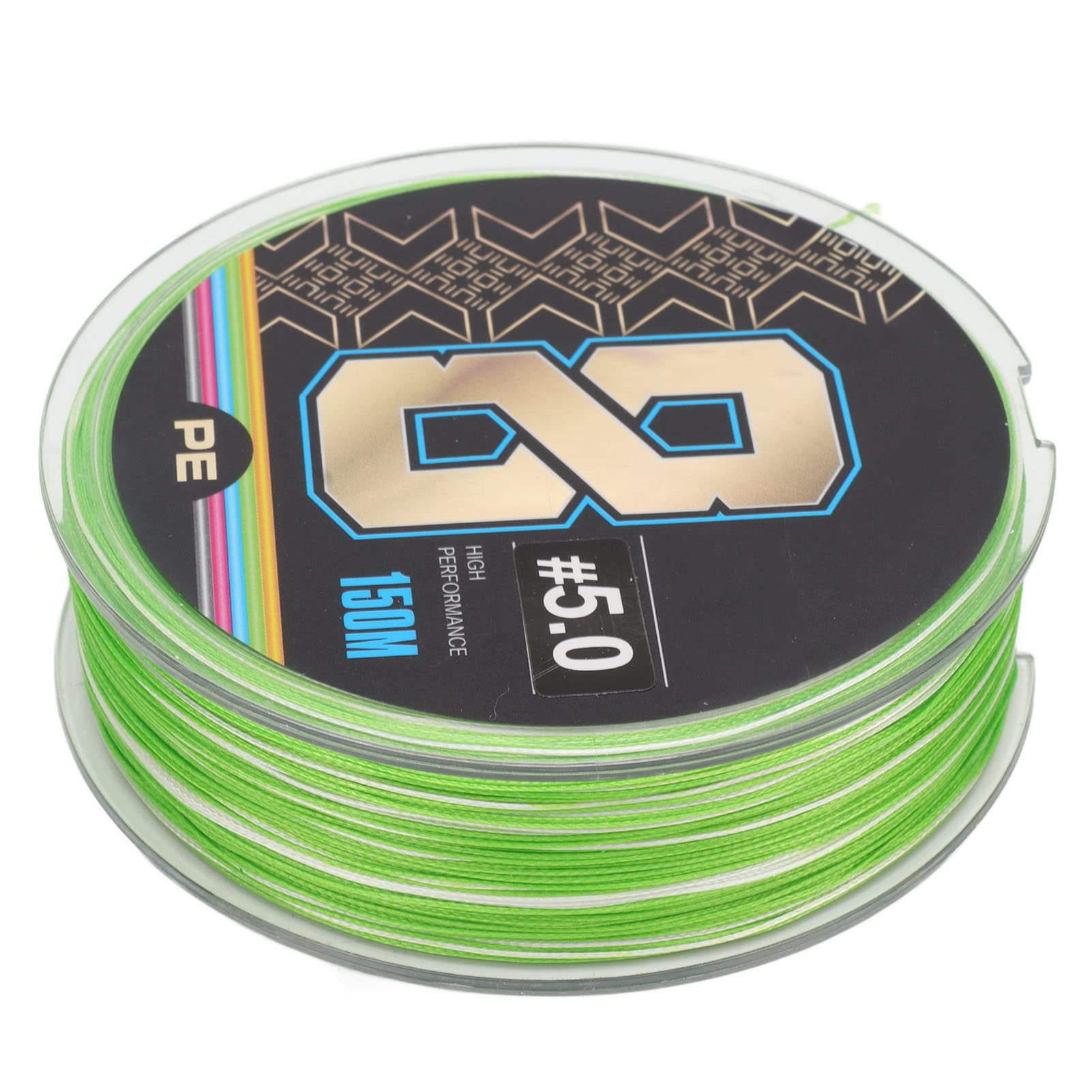 150m Fade Resistant Fishing Wire 8 High Stability Outdoor Fishing Line (5.0#)