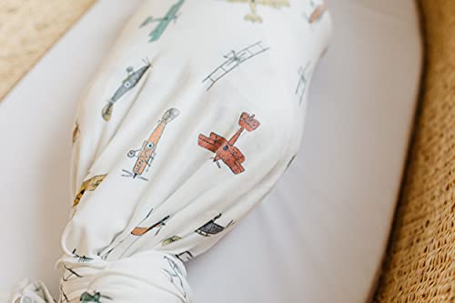 Copper Pearl Large Premium Knit Baby Swaddle Receiving Blanket Ace