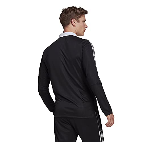 adidas Men's Tiro 21 Track Jacket, Black, Medium