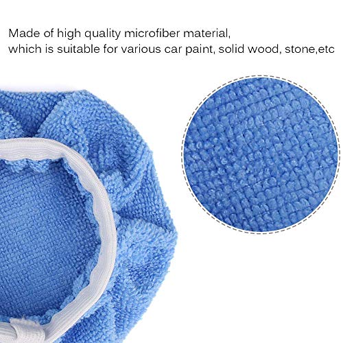 AIVS Car Polisher Pad Bonnet Polishing Bonnet Buffing Pads Waxer Pads Cover for Car Buffer Polisher(7"-8")