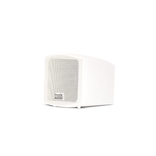 Acoustic Audio AA321W Mountable Indoor Speakers 400 Watts White Bookshelf Pair