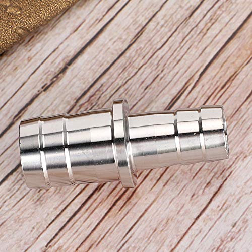 Aquarium Hose Adapter, Stainless Steel Fish Tank Water Pipe Adapter Converter Aquarium Tubing Pipe Connector Hose Joint Fittings(12mm to 16mm)