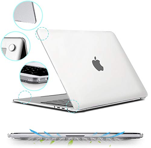 B BELK Compatible with MacBook Pro 16 inch Case 2020 2019 Release A2141, Clear Plastic Laptop Hard Shell Case with Keyboard Cover & Screen Protector, MacBook Pro 16 Case with Touch Bar & Touch ID