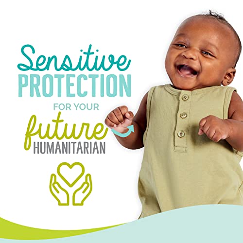 Seventh Generation Baby Diapers Size 1 Sensitive Protection Free & Clear Size 1, 80 Count (Pack of 1)