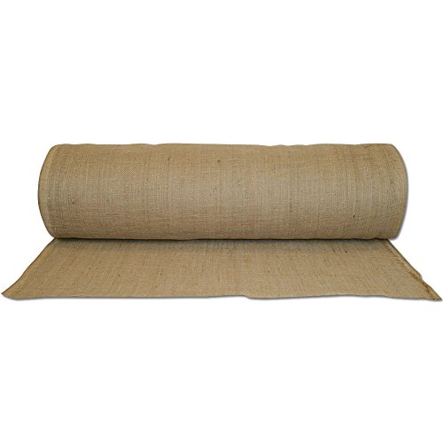 AK Trading Hessian Natural Jute Decoration Burlap Rolls 60" Wide x 10 Yards Long