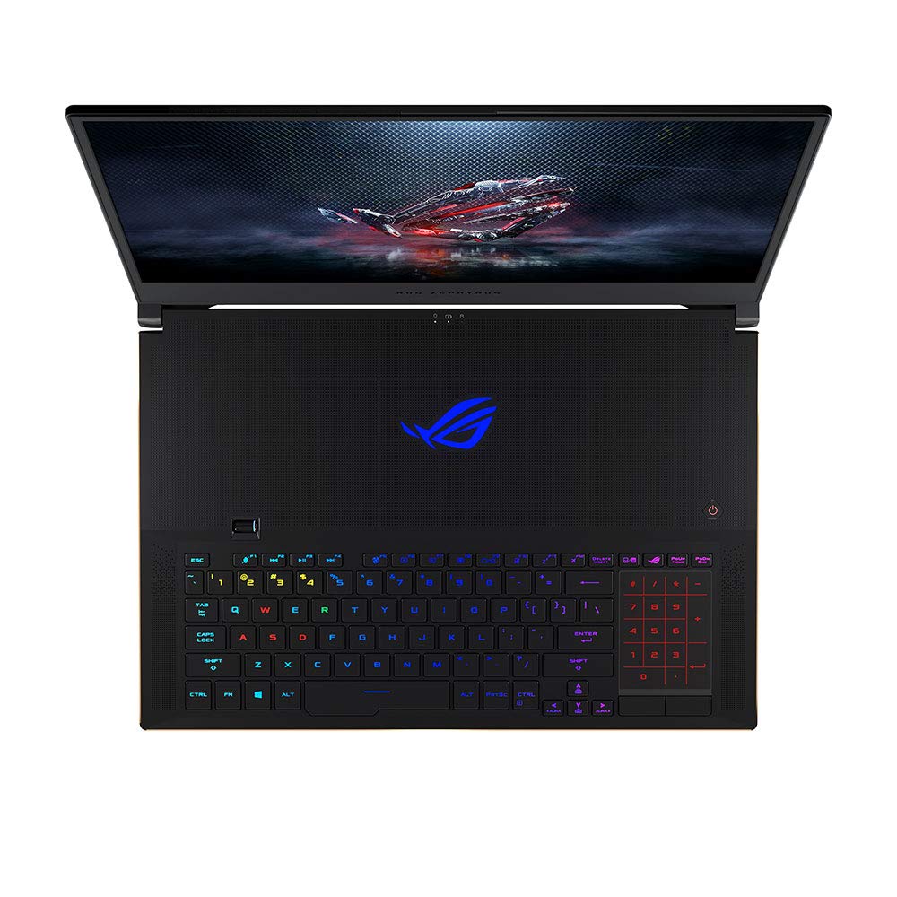 ASUS (Free 2nd Year Warranty) ROG Zephyrus S GX701 Gaming Laptop Bundle, 17.3” 144Hz Pantone Validated FHD IPS, RTX 2080, Intel Core i7-9750H, 32GB DDR4, 1TB PCIe NVMe SSD, Win10 Pro, GX701GX-XB78