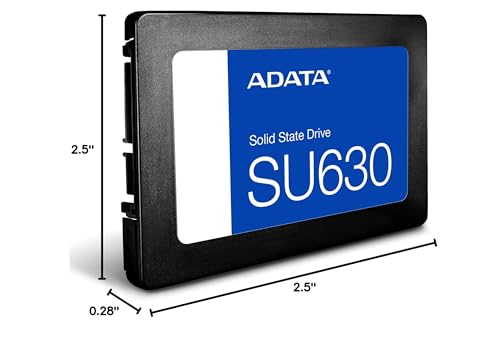 ADATA SSD 240GB 2.5 SATA SU630 - ASU630SS-240GQ-R, Internal SSD Storage