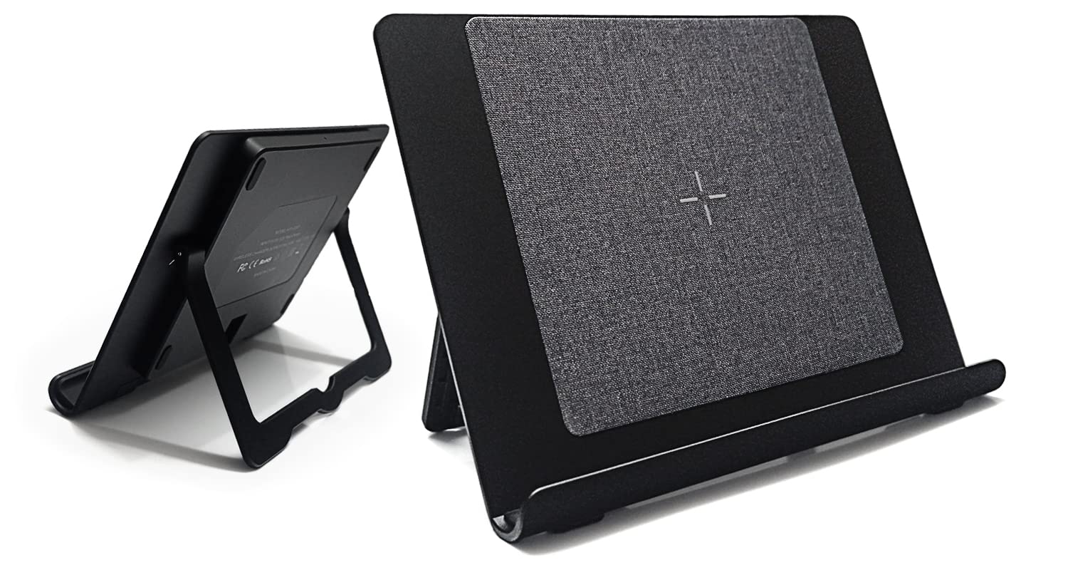 15W Wireless Charging Dock Design for Fire HD 8 Plus(2022 & 2020 Releases) & Fire HD 10 Plus (2021 Releases),DO NOT Compatible with Fire HD 8 & Fire HD 10